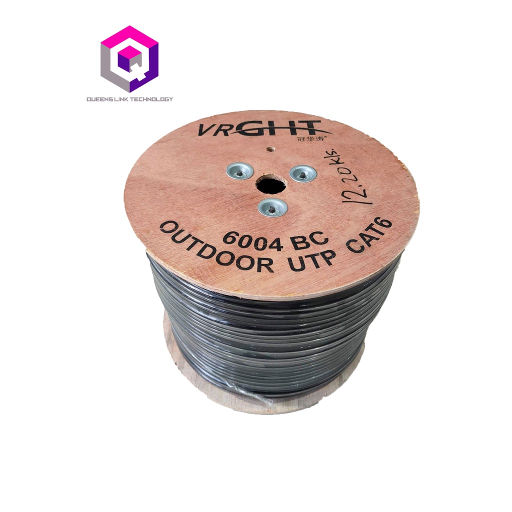 CAT6 OUTDOOR UTP BC PURE COPPER (ROLL) | Shopee Philippines