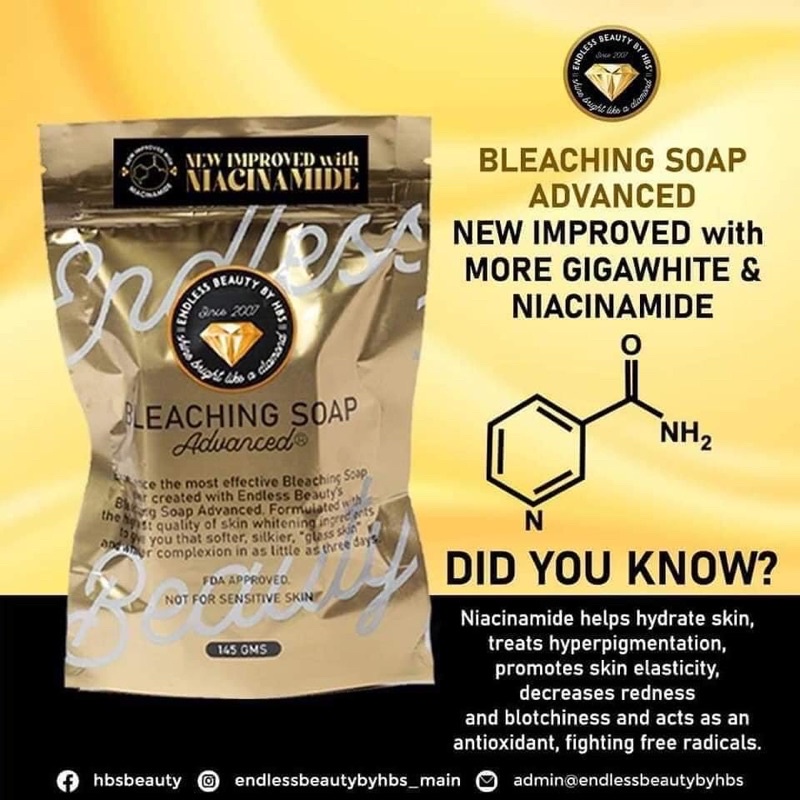 endless beauty bleaching soap advanced(freebie upon checkout) | Shopee ...