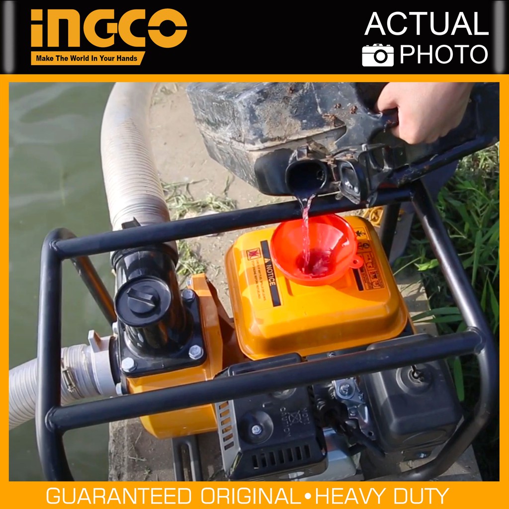 Ingco Gasoline Water Pump 3-Inch 7HP , 3.6L Fuel Tank GWP302 IPT ...