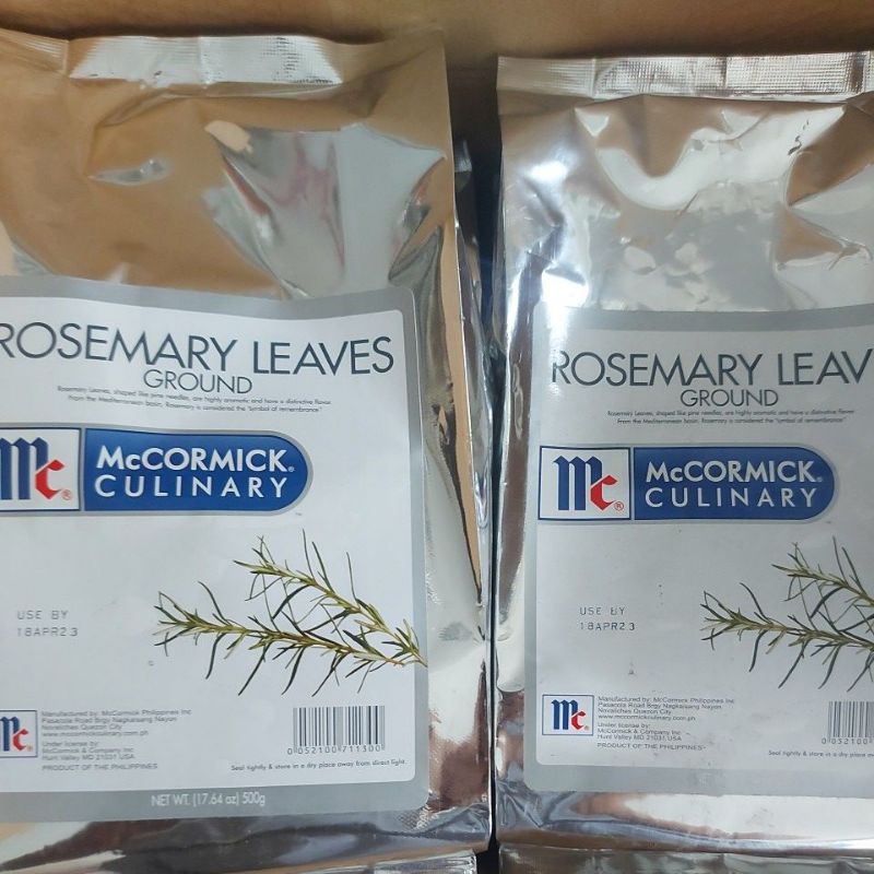 McCormick Rosemary Leaves Ground 500g | Shopee Philippines