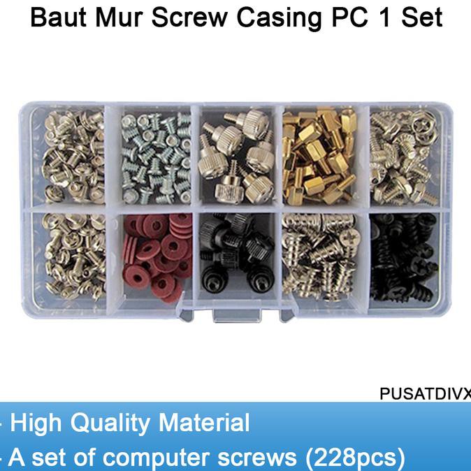 Only Here) Pc Casing Screw Nuts 1 Set Computer Case Thumb Spacer Ring ...