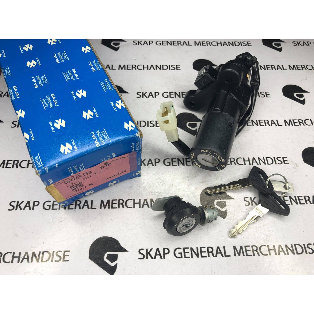 BAJAJ - IGNITION SWITCH ASSY - ROUSER 180 ( DH181119 ) | Shopee Philippines