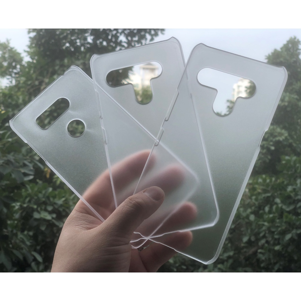Ultra-thin Smooth Matte PC Hard Case For LG V30 V40 V50 G6 G7 K61 ...