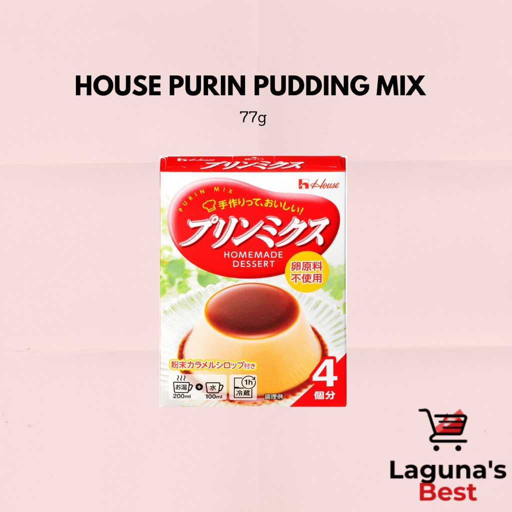 House Purin Pudding Mix Dessert 77g | Shopee Philippines