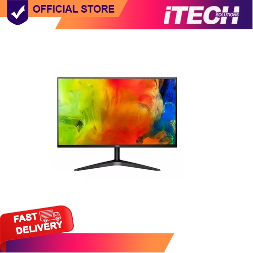 AOC 27B1H 27" LED/IPS/60HZ/7MS/FHD/VGA+HDMI/ WIDE MONITOR + FREEBIES ...