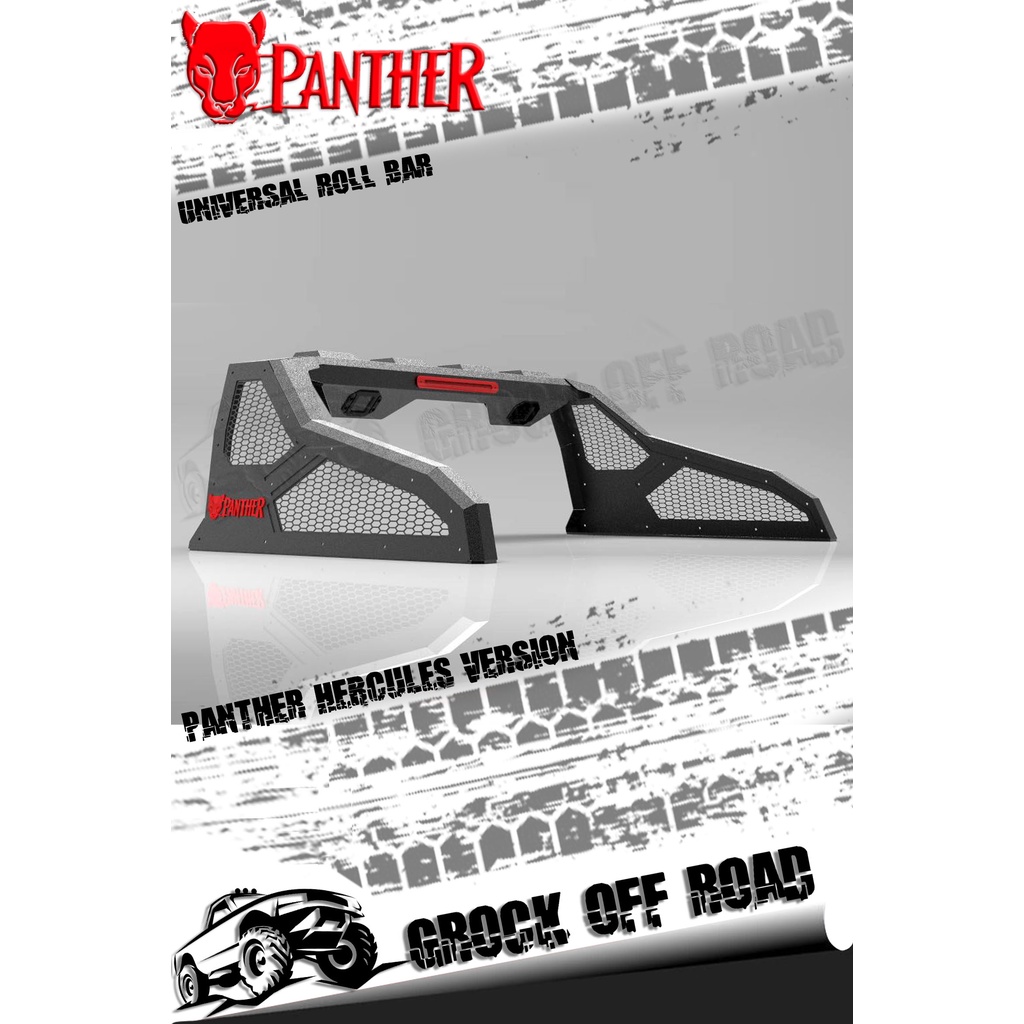 TOYOTA HILUX REVO CONQUEST PANTHER ROLL BAR PLUTUS ROLLBAR POWDER ...