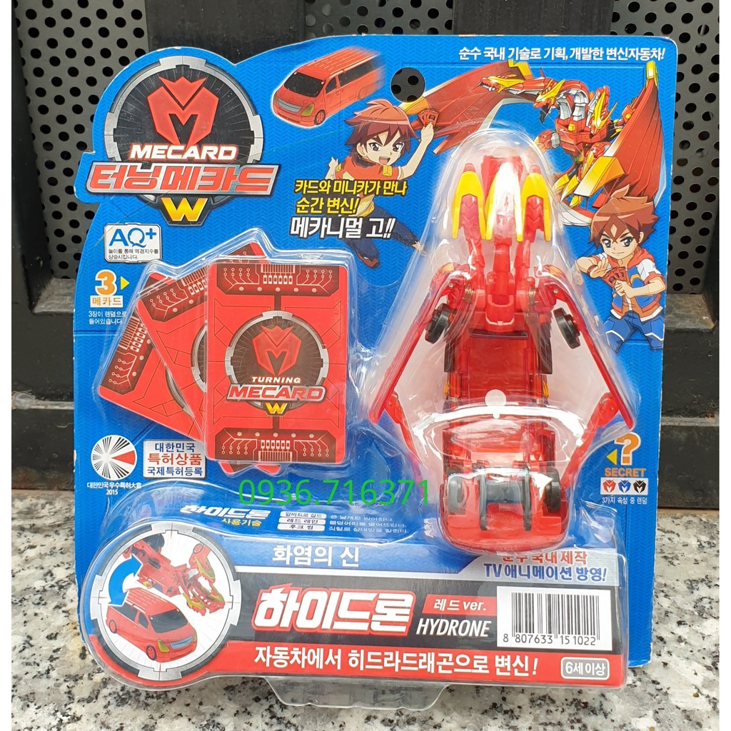 Robots Transformed By Card, Turning Mecard - Touch And Transform Robots ...