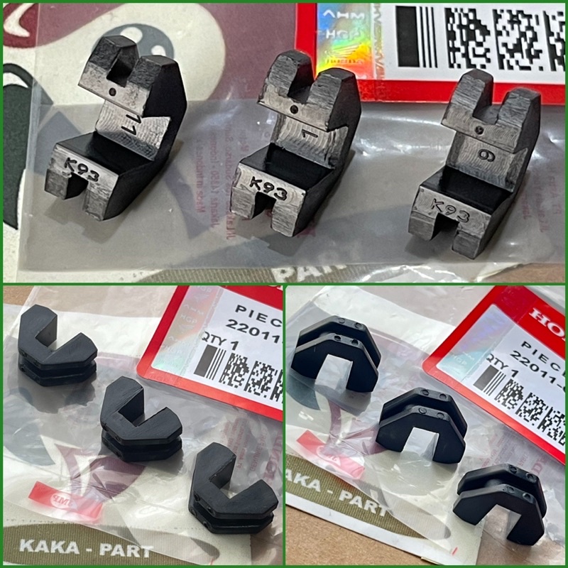 Slider slide piece set Clip House roller beat vario 110 GCC f1/slider ...
