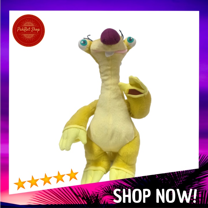 Ice Age Sid Plush Toys Original | Anti-stress Plush toys Cartoon Figure ...