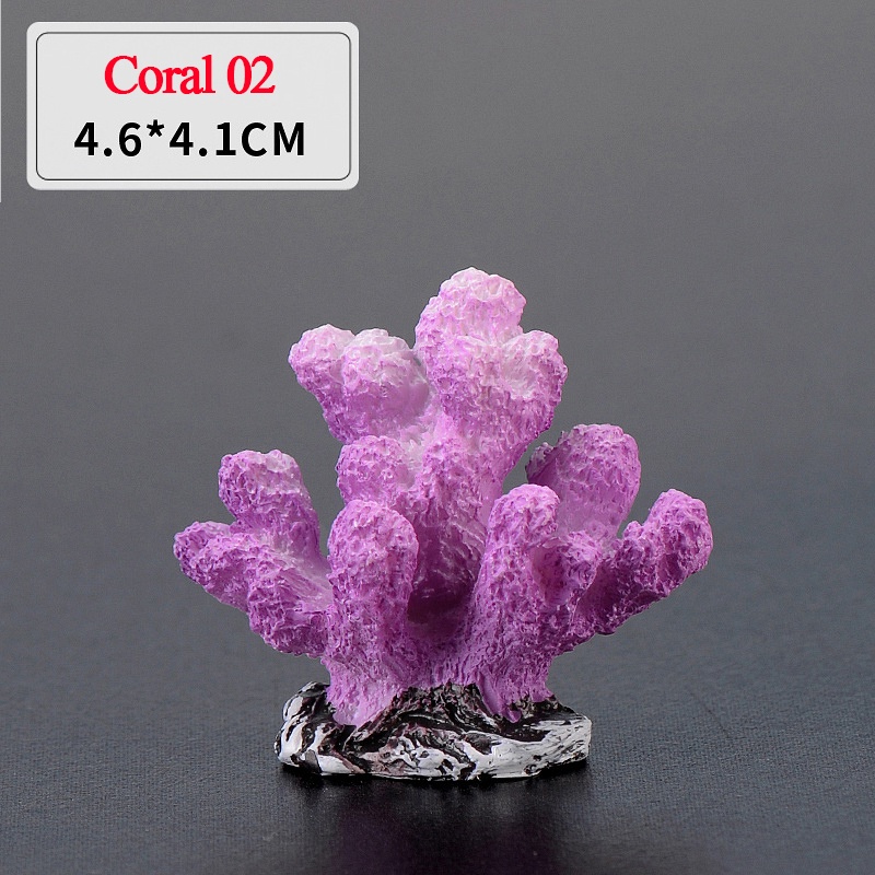 Artificial Coral Stone Mini Coral Crafts Aquarium Home Decoration Fish ...