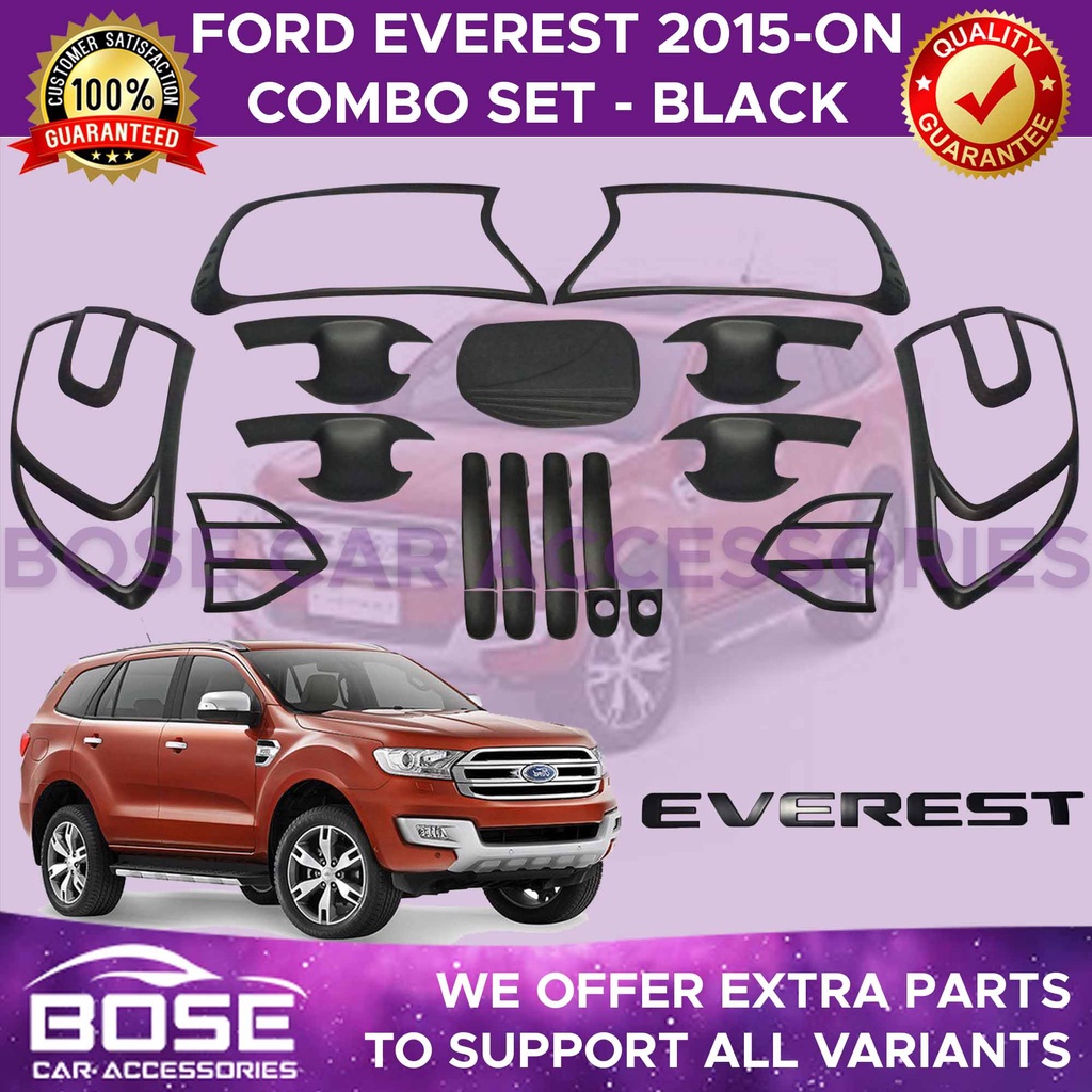 Ford Everest 2015 - 2021 / 2022 2023 Onwards Model Garnish Cover Set ...