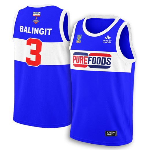 PBA Retro Purefoods Jersey UNTV Legends Face off FULL SUBLIMATION ...