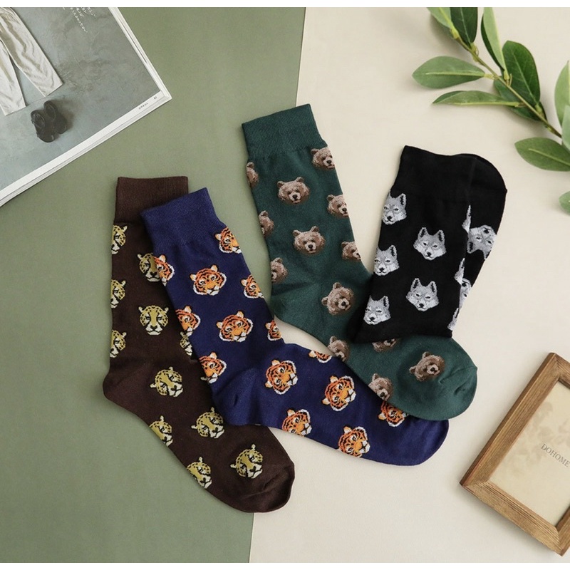 Korean Socks - Animal Scattered Socks - Iconic Socks | Shopee Philippines