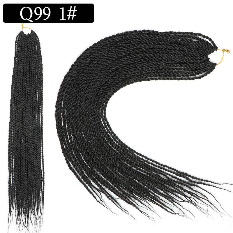Synthetic Hair Fashion Dirty Braid Wig African Braid Color Crochet Hair ...