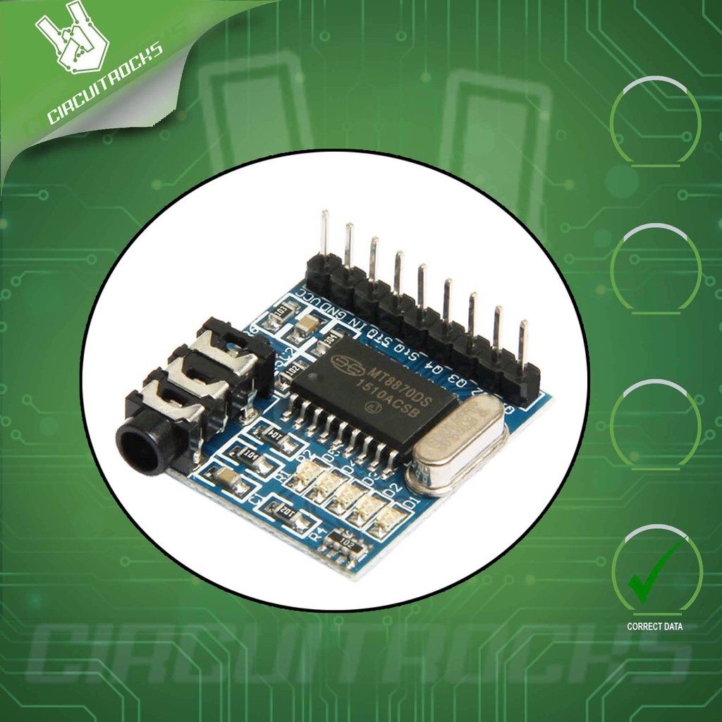 DTMF MT8870 Audio Decoder Module | Shopee Philippines