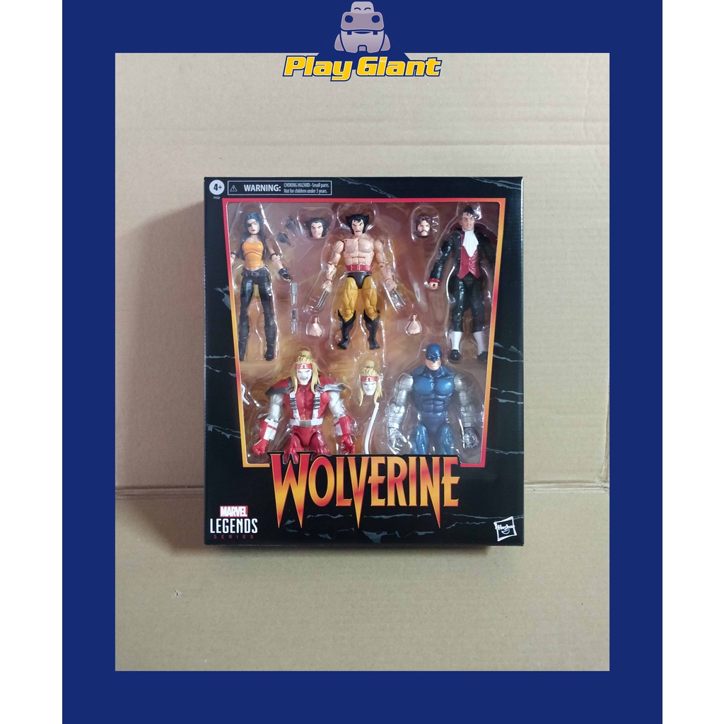 Marvel Legends Wolverine 5-Pack Wolverine, Marvel's Omega Red, Marvel's ...