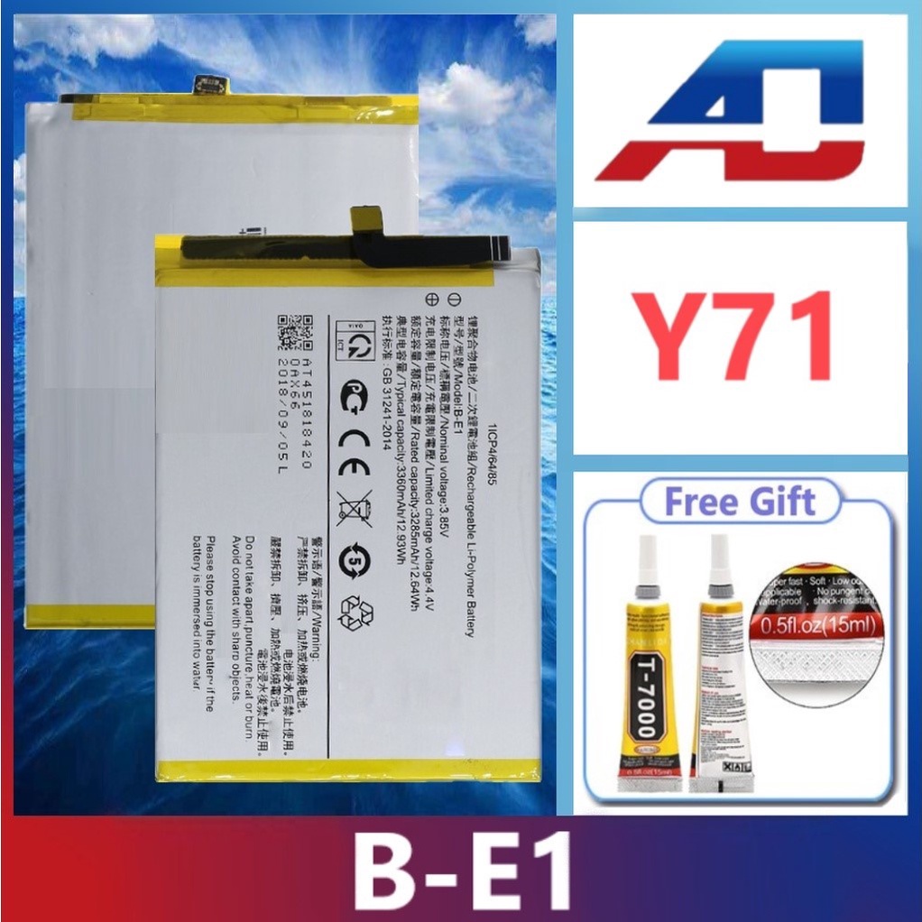 ☁COD Replacement Original Vivo Y71 Battery B-E1 | Shopee Philippines