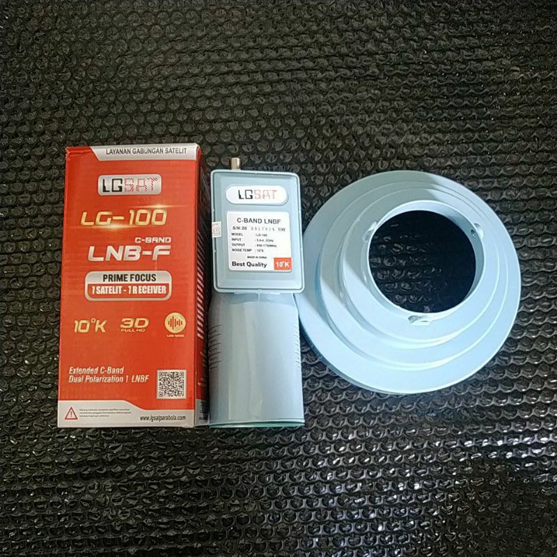 Lnb C band single+ scratching lgsat | Shopee Philippines