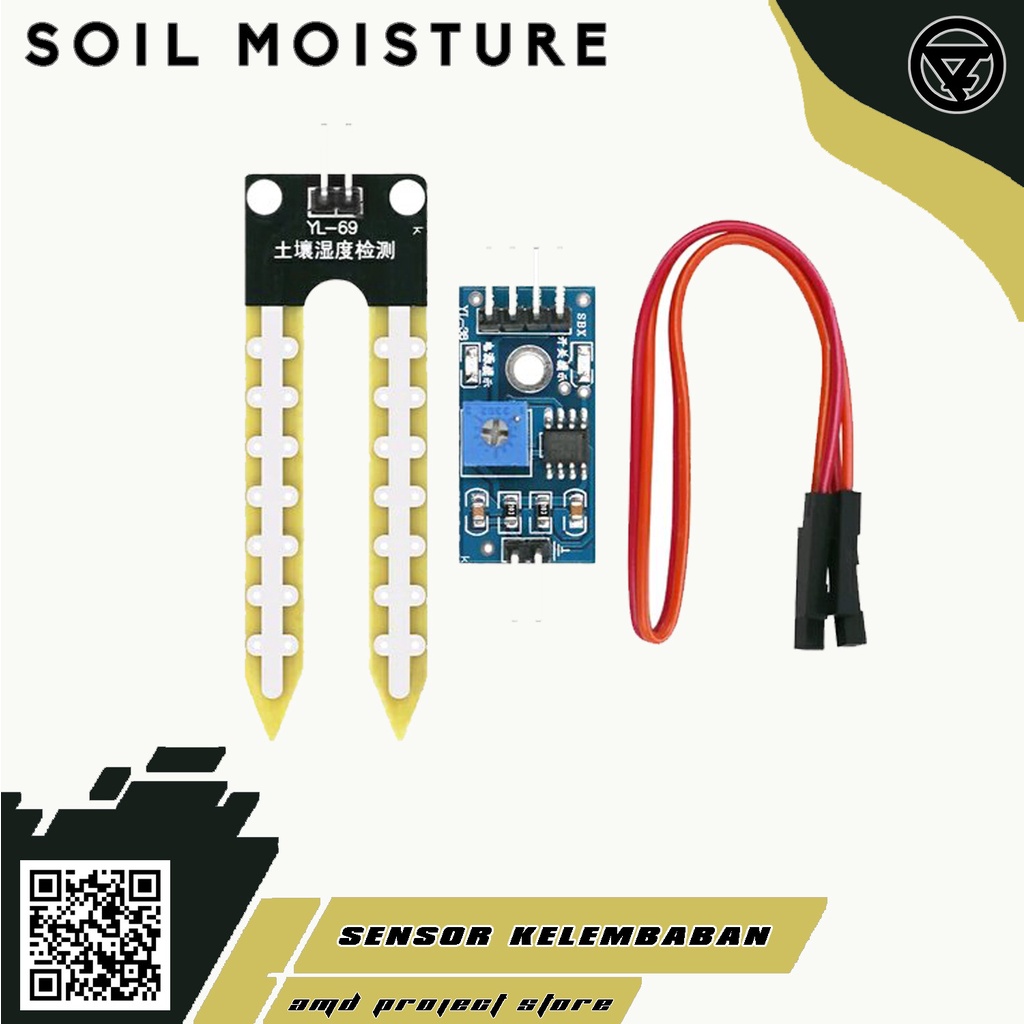 Soil Moisture Sensor Module Soil Moisture Hygrometer Module FC-28 ...
