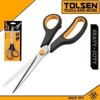 Tolsen Household Scissors (200mm 8") Soft Grip Handle 30044 | Shopee ...