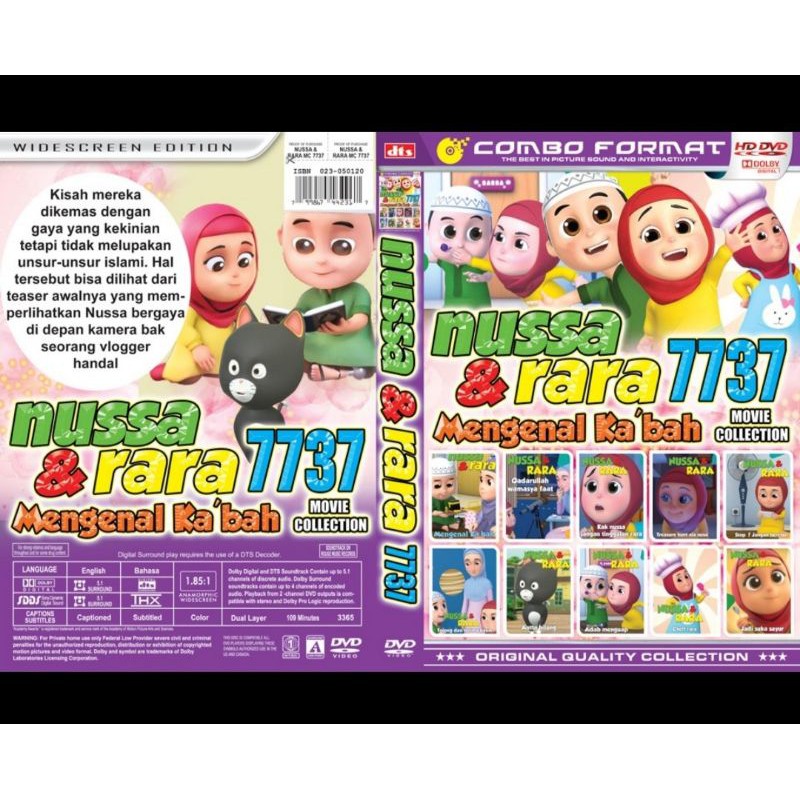 Nussa RARA 7737 Children's Cartoon Cassette Collection | Shopee Philippines