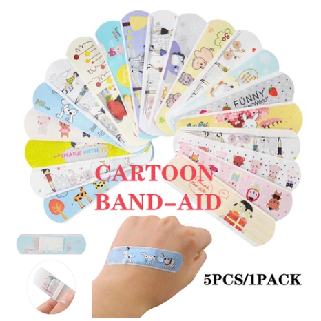 Waterproof Bandages Cute Cartoon Breathable Band Aid Hemostasis ...