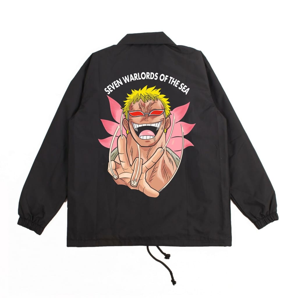 One Piece Anime Coach Jacket OP Zoro Luffy Doflamingo | Shopee Philippines