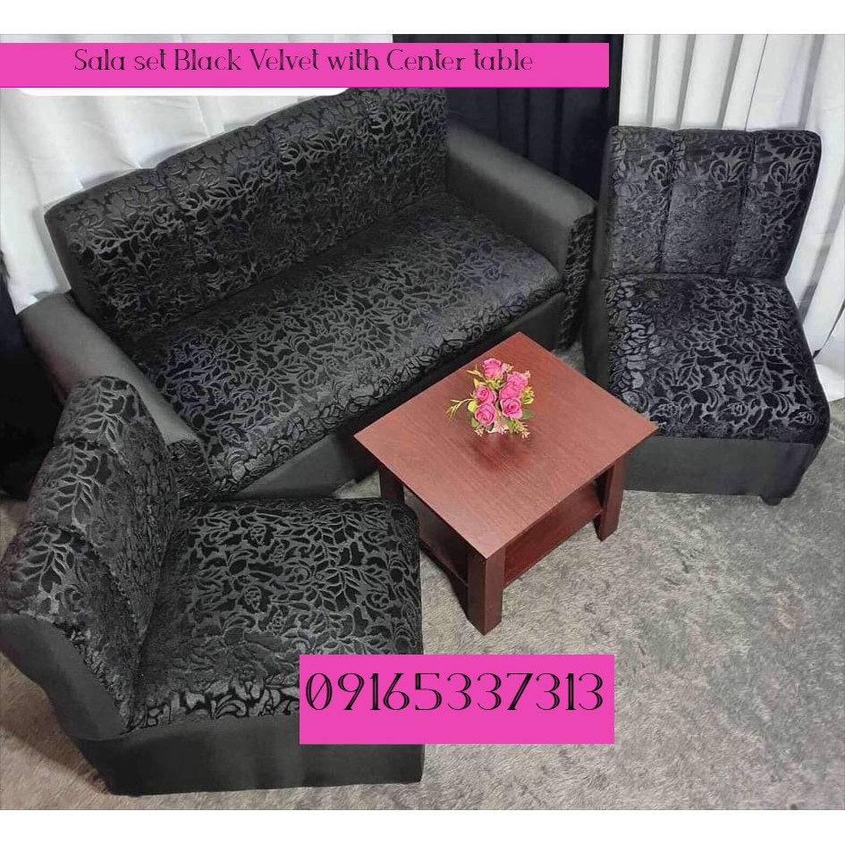 SALA SET WITH CENTER TABLE(FREE DELIVERY NCR ONLY) | Shopee Philippines