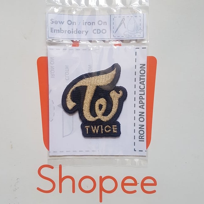 TWICE embroidery patch iron on patch k pop | Shopee Philippines