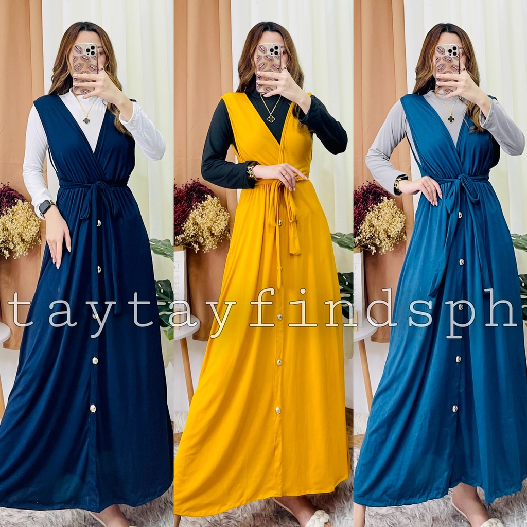 MYLA KOREAN DRESS TAYTAYFINDSPH | Shopee Philippines