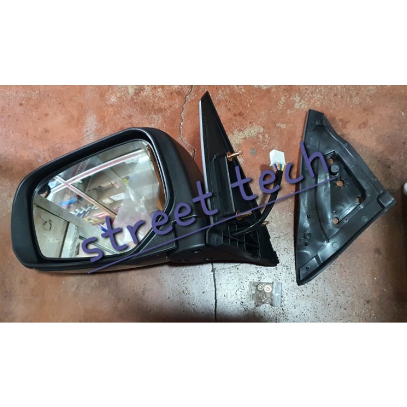Mitsubishi Strada 2013-2014/ Montero 2013-2014 Black Side Mirror w ...