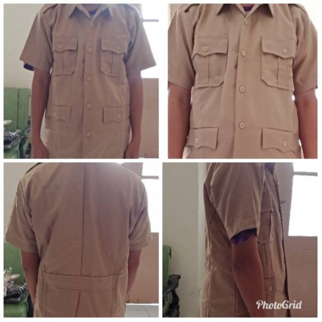 Acello FABRIC PUTRA SCOUT PDU UNIFORM | Shopee Philippines