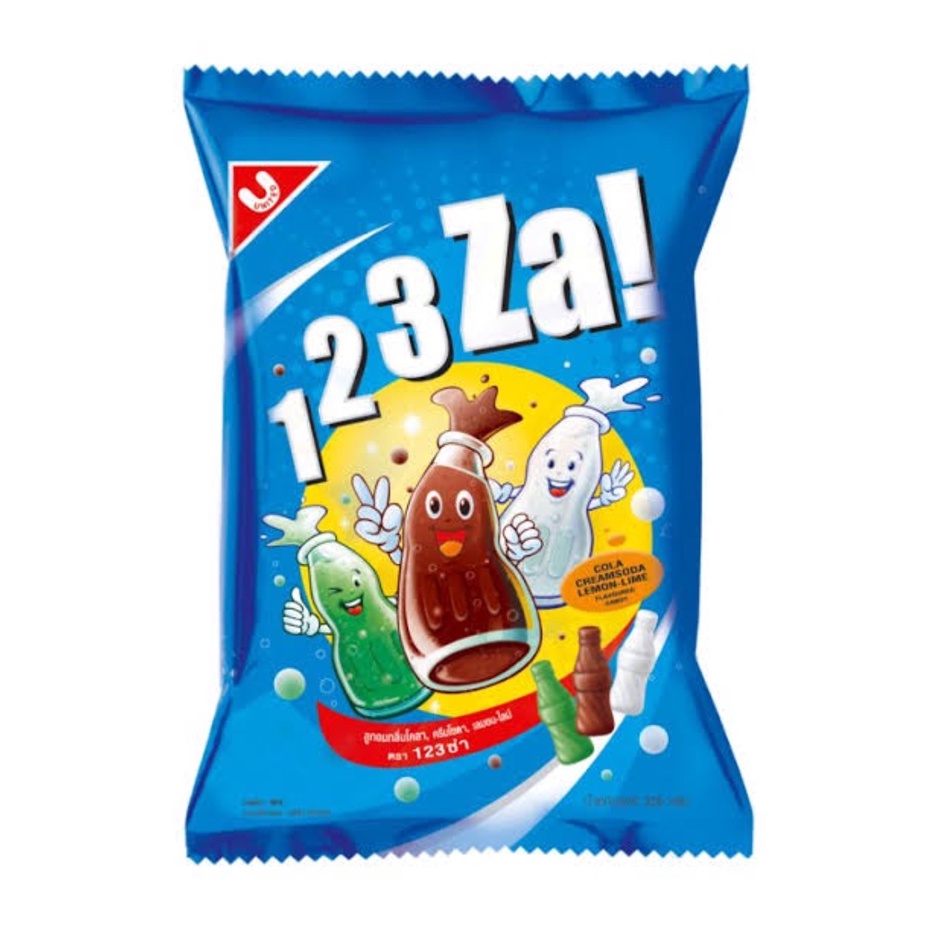 123 Za! Cola Flavor Candy Cream Soda Lemon-Lime Brand 123 Lot Of 100 ...