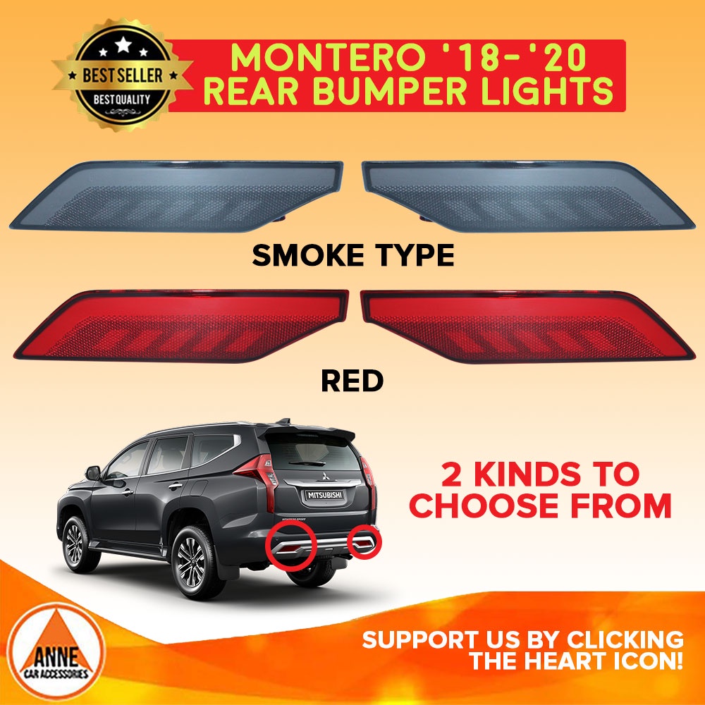 Mitsubishi Montero Sport 2020 2021 - Onward Rear Bumper Lights YCL 3021 ...