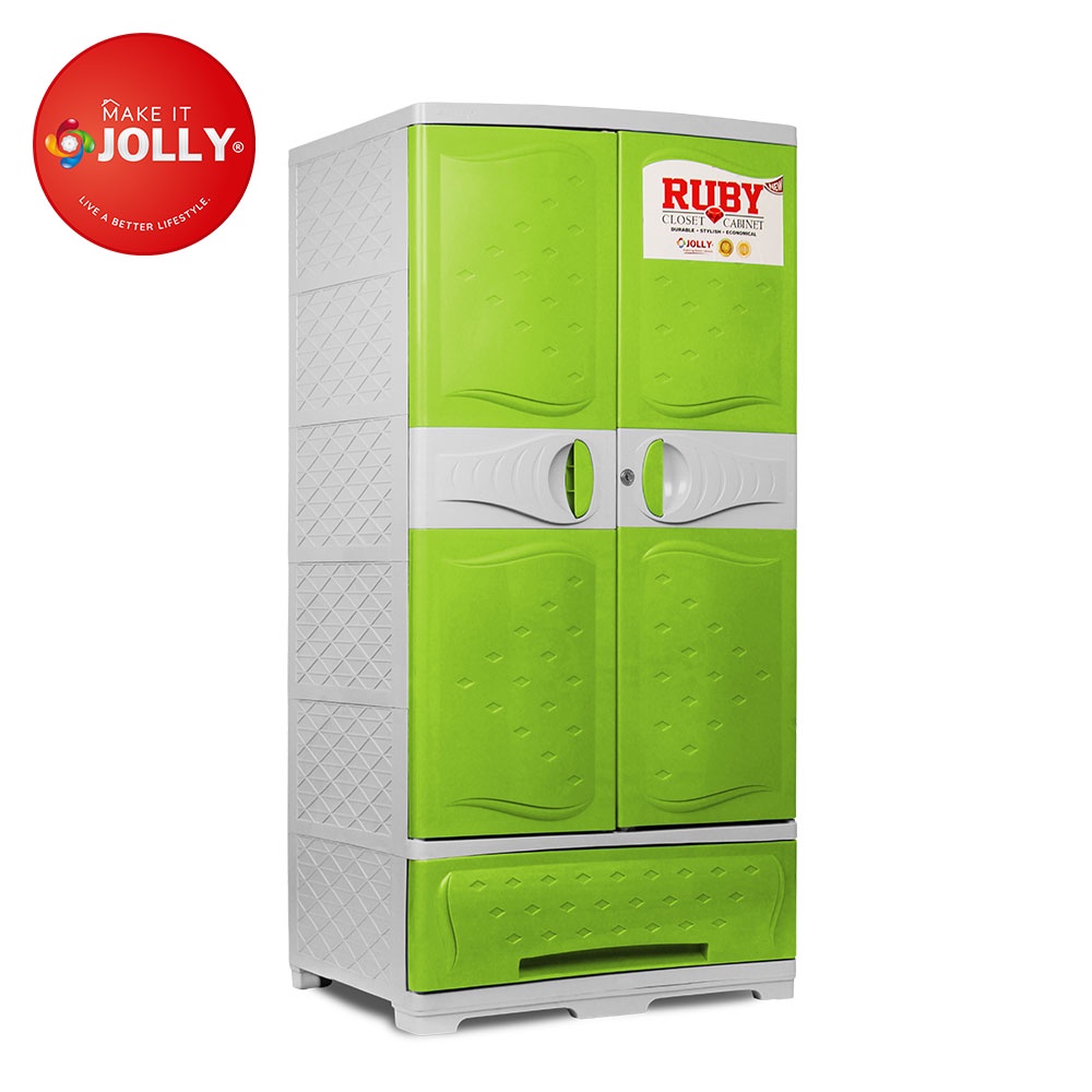JOLLY PLASTIC Ruby Closet Cabinet w/ 1 Big Drawer | Shopee Philippines