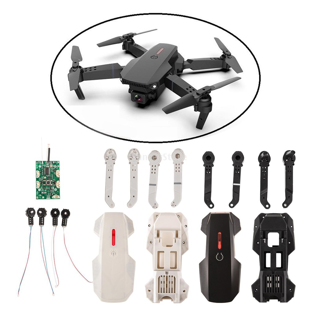 E88 Pro Drone Replacement Parts Spare Parts Accessories Upper Lower ...