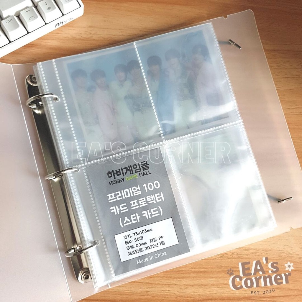 [EA's Corner] A5 3-Rings Wide PP Matte Binder and Inner Sleeves ...