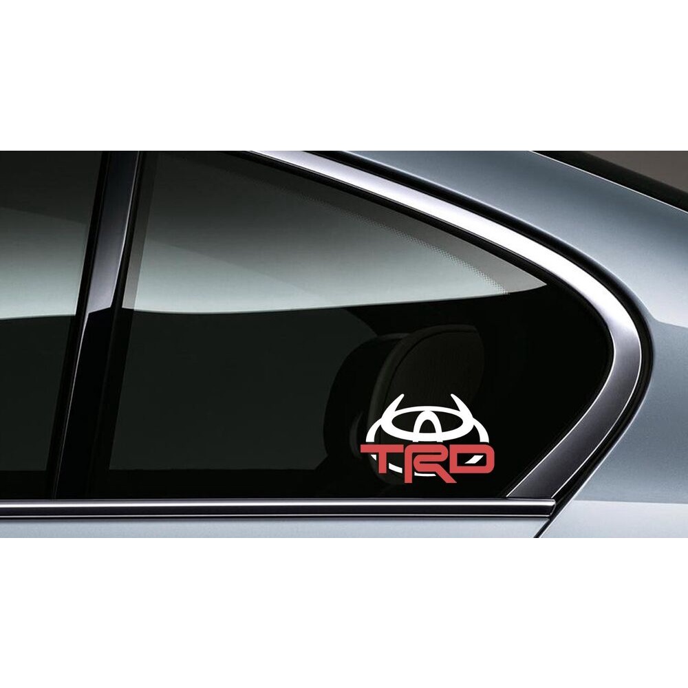 2x TOYOTA TRD Side Decal Sticker Logo Door, Window | Shopee Philippines