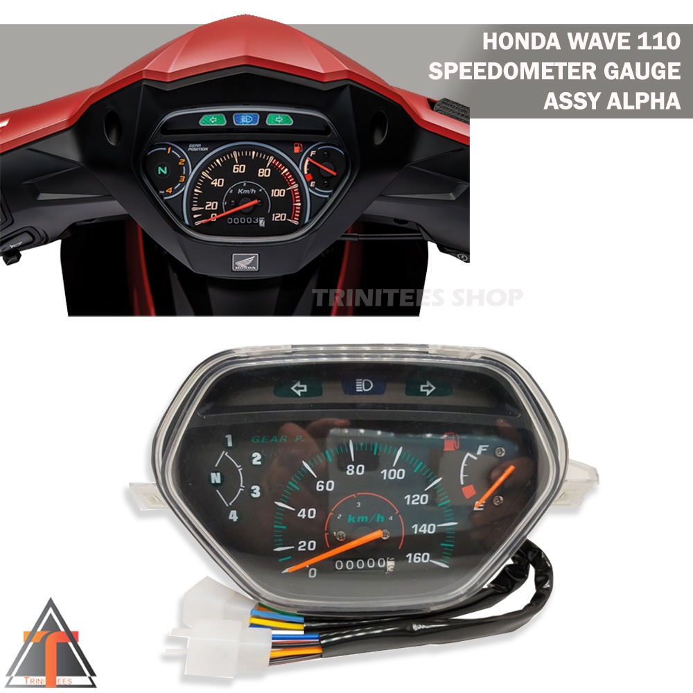 HONDA WAVE 110 SPEEDOMETER GAUGE ASSY ALPHA | Shopee Philippines