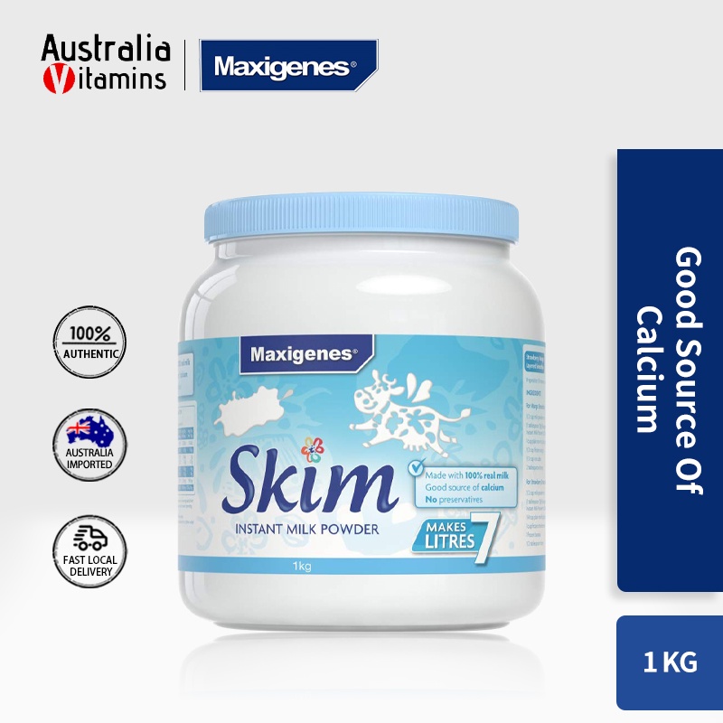 Maxigenes Milk Powder Skim 1 KG | Shopee Philippines