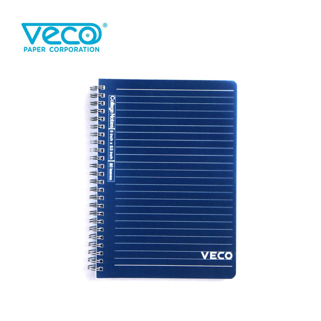 Veco College Notes Color Coding Notebook 80lvs 6x8.5in 60gsm (1pc ...