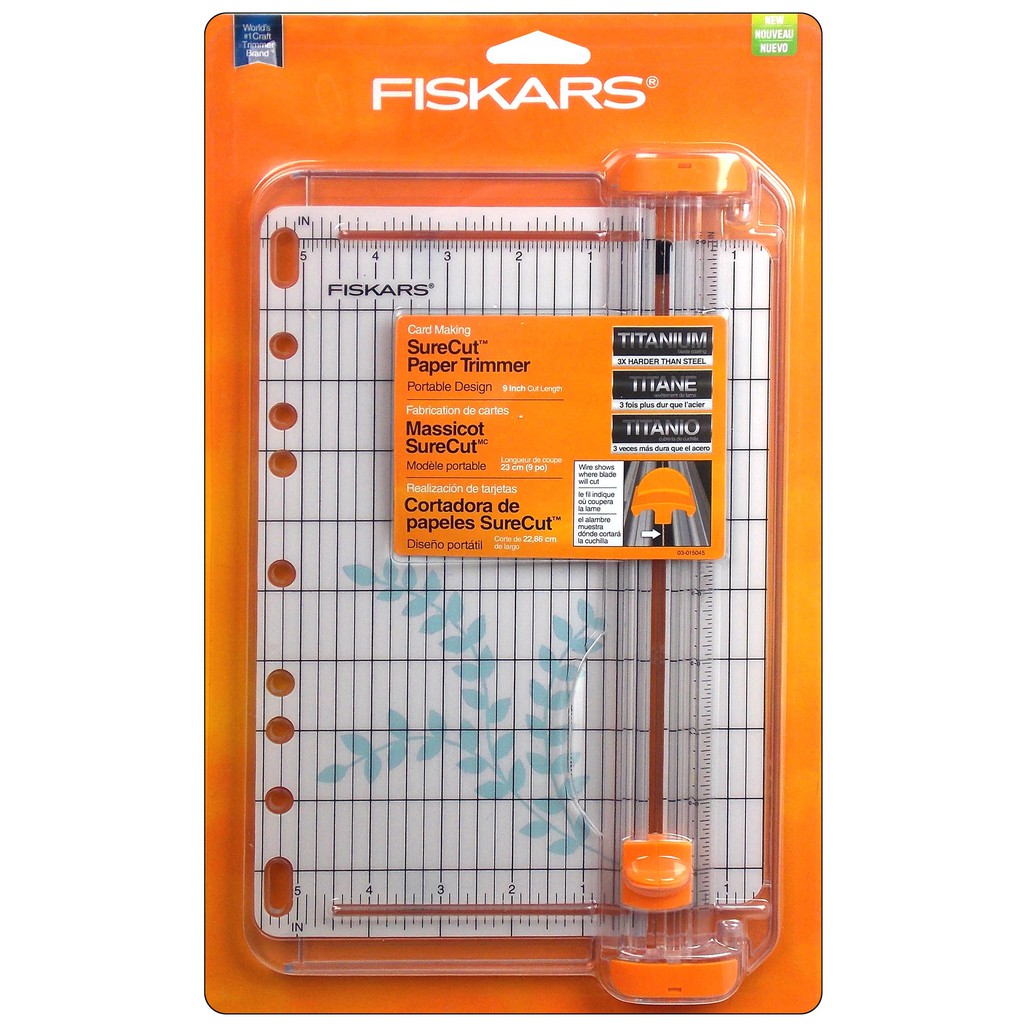 Fiskars SureCut™ Card Making Paper Trimmer (9") | Shopee Philippines