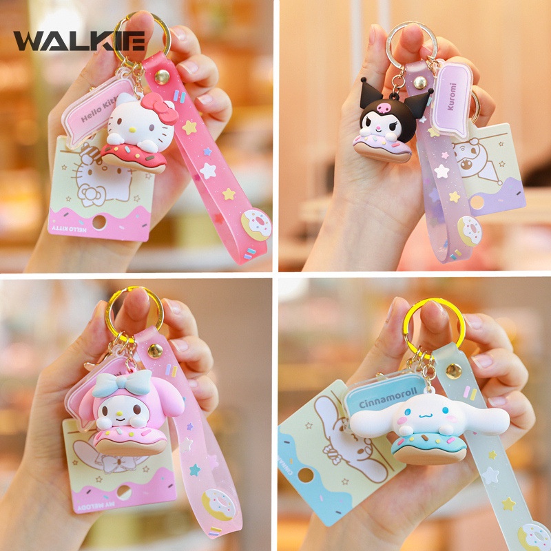 WALKIE Sanrioed Kawaii My Melody Cartoon ornaments Kitty cat girl heart ...