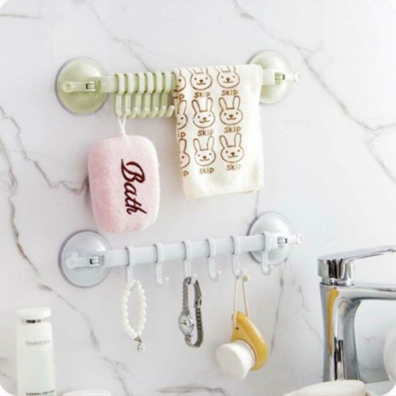 Multi-purpose vacuum hanger for kitchen, bathroom (Random Color ...