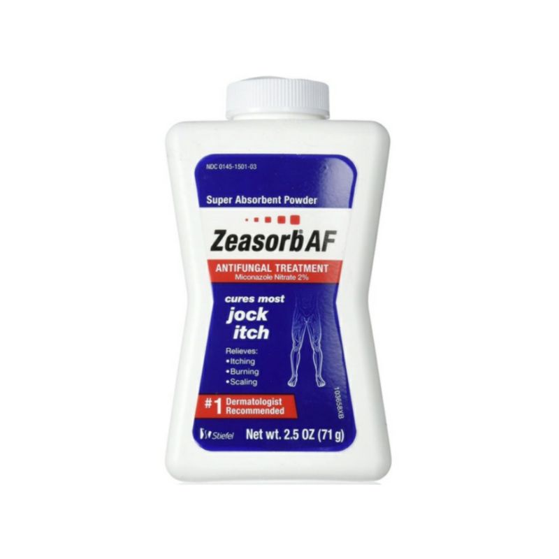 Zeasorb AF Jock Itch Powder, 2% Miconazole Nitrate, 71grams | Shopee ...
