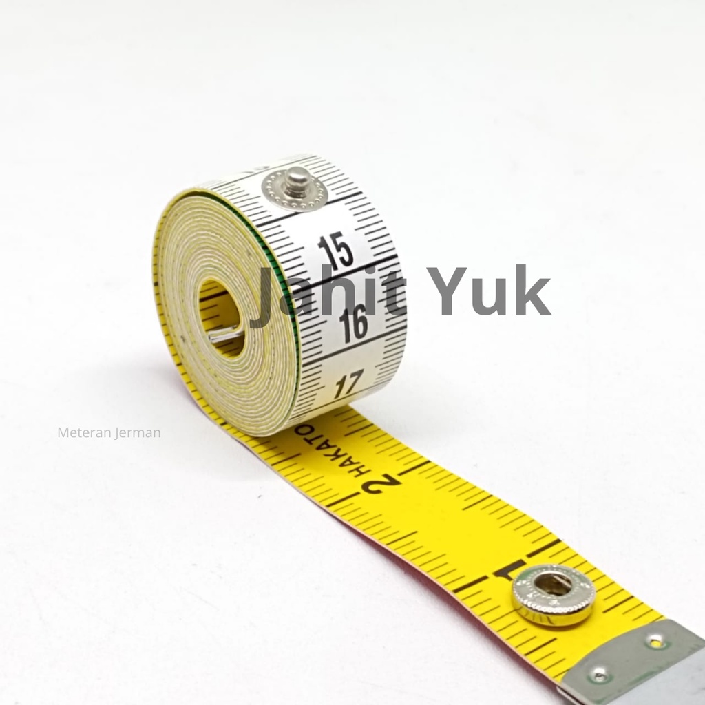 PUTIH Sewing Meter/Meter Yellow White German Quality Versatile | Shopee ...