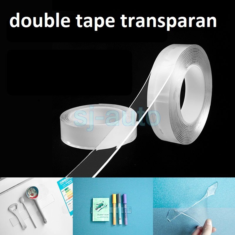Double Transparent Tape Reversible Insulation Clear Transparent ...