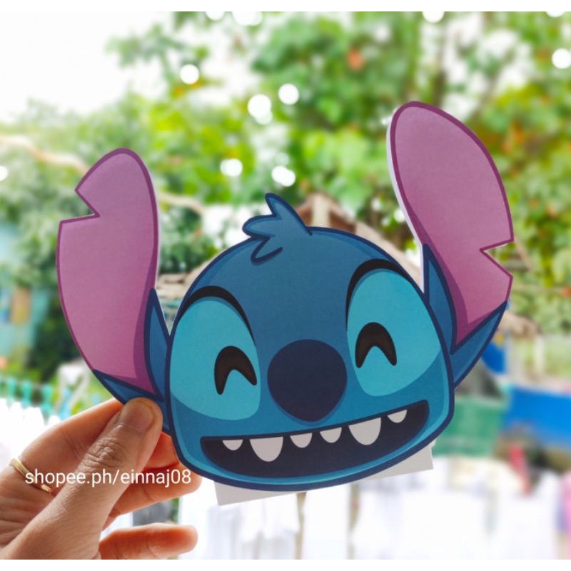 Disney Stitch Invitation for Christening Baptism Birthday | Shopee ...
