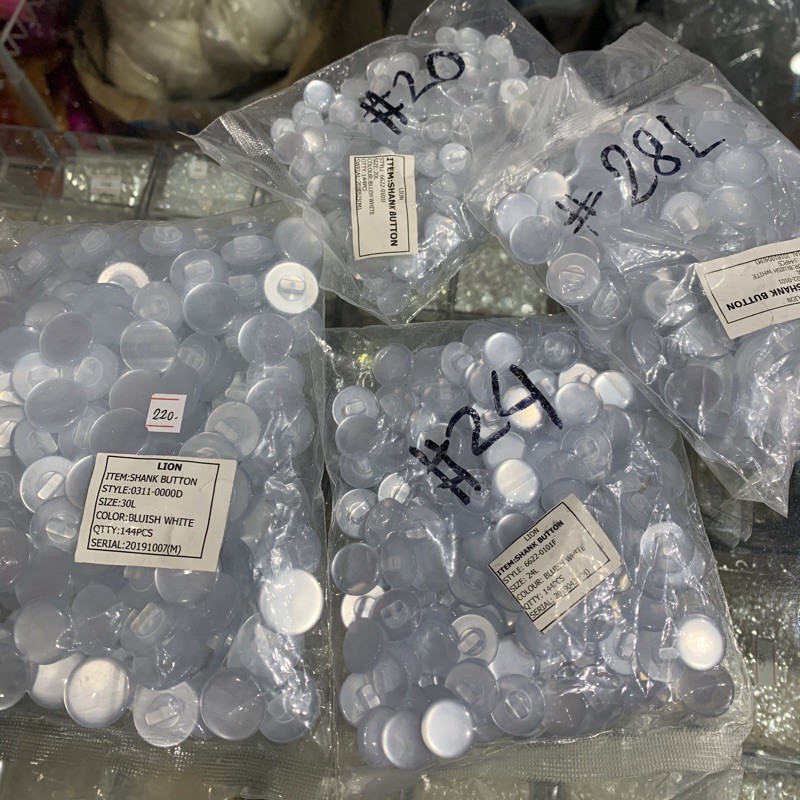 Shank Buttons Nursing Buttons Uniform Buttons (Per 144pcs) | Shopee ...