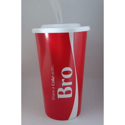 Coca Cola Coke Share A With Bro Collectible Plastic Tumbler 7-11 Promo ...